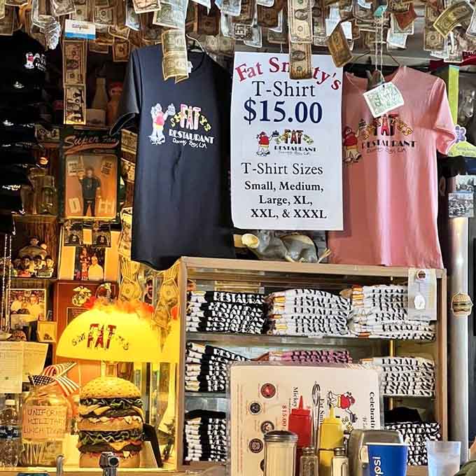 Take home a t-shirt and the memories of the best burger you've had in ages, maybe ever.