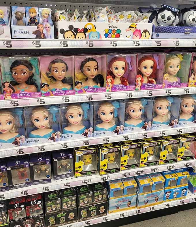 Disney magic meets outlet pricing, where making kids happy doesn't require taking out a second mortgage.