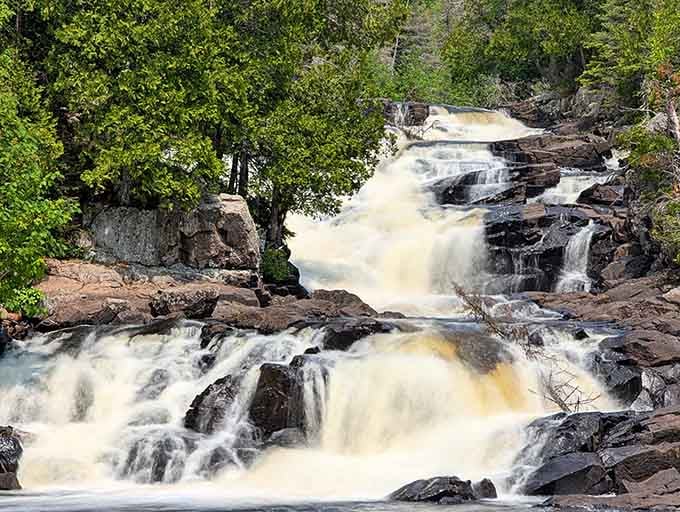 When spring runoff hits, these waterfalls roar with the kind of power that demands your full attention.