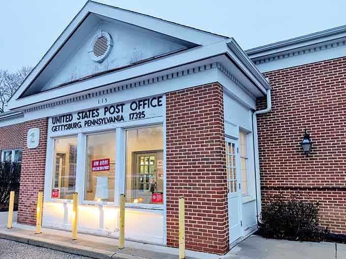 Your postcards home will literally pass through a piece of living, breathing small-town Americana.