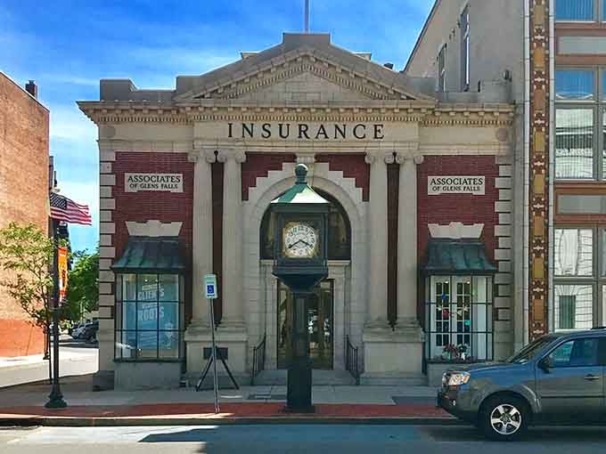 Even the insurance building looks distinguished here&mdash;proof that Glens Falls takes architectural preservation seriously, refreshingly so.