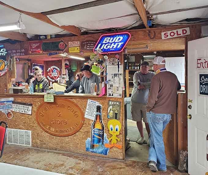 The order counter where friendly faces turn your cravings into reality with genuine Texas hospitality and smiles.
