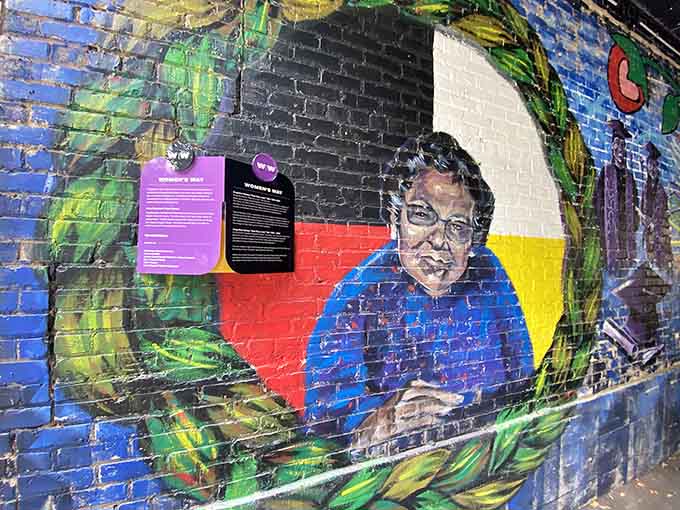 Street art transforms brick walls into vibrant storytelling canvases that make downtown walking tours actually interesting for everyone.