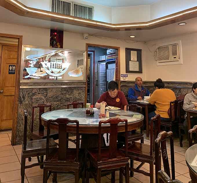 Round tables perfect for sharing dishes, stories, and the kind of meal you'll remember for years.