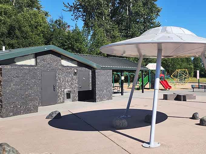 Modern facilities nestled in nature, proving civilization and adventure can coexist peacefully in suburban Washington.