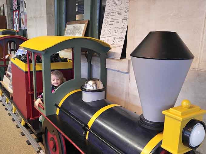 Kids can engineer their own adventures here, burning energy while parents catch their breath and enjoy the moment.