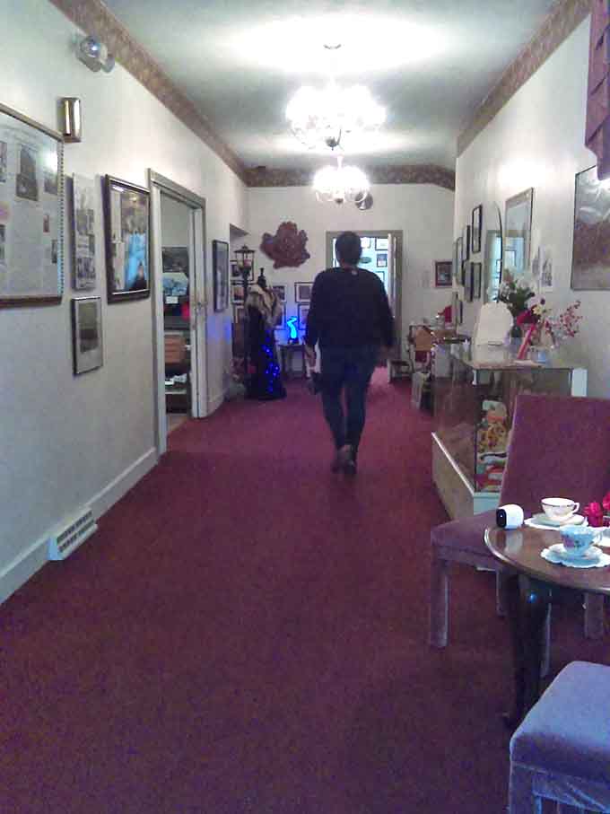 Long corridors invite exploration while simultaneously making you wonder what might be watching from the shadows beyond.