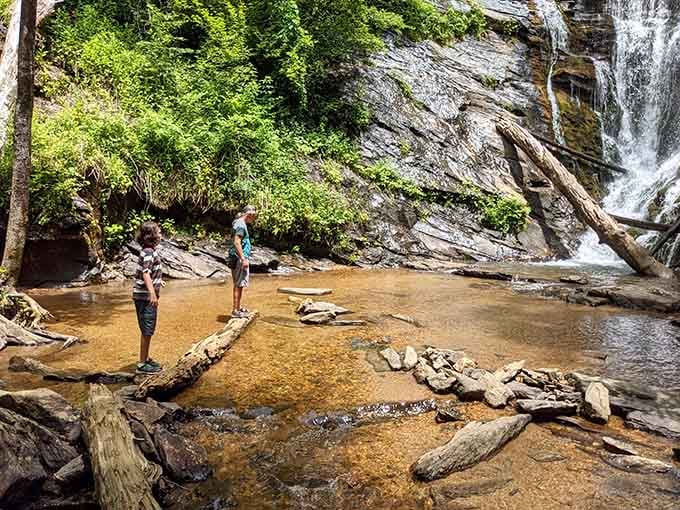 Some people chase waterfalls, smart people hike to this one and claim it as their personal happy place forever.