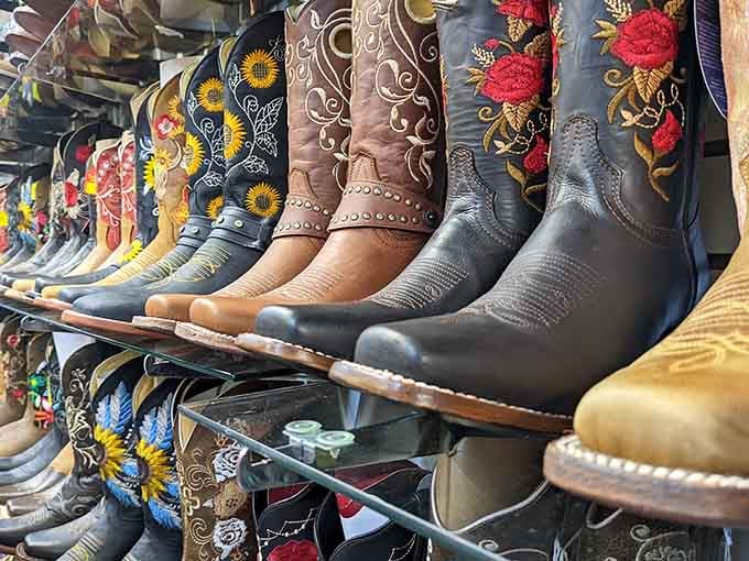 Boots with personality line up like they're auditioning for a country music video&mdash;and every single one deserves consideration.