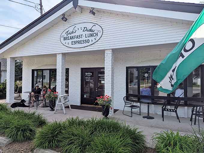 Trish's Dishes serves breakfast and lunch in a spot cheerful enough to improve even Monday mornings.