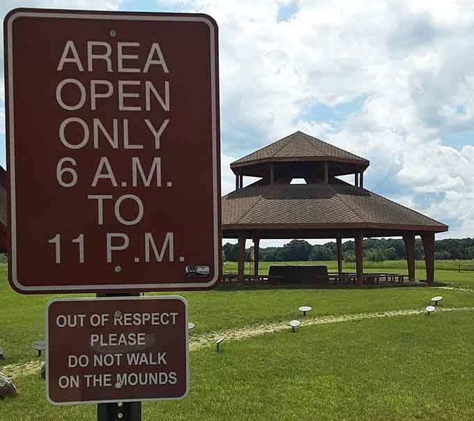 Early birds get the mounds here, with gates opening at 6 AM for those who love peaceful morning walks.