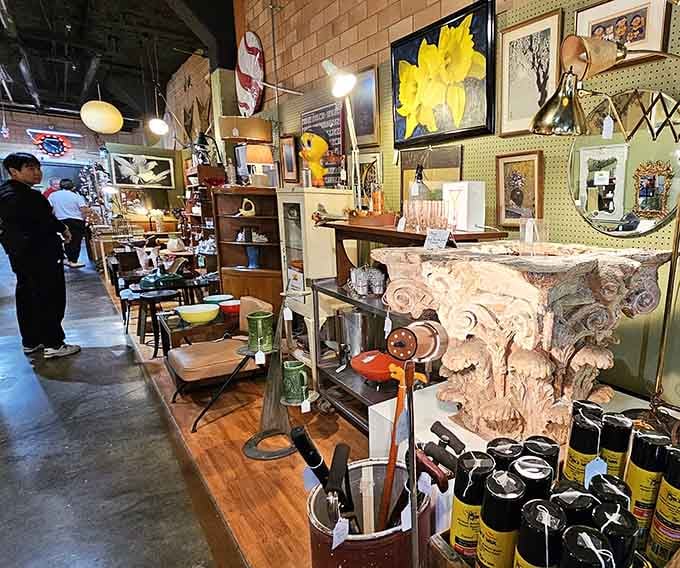 Real shoppers discovering real treasures in real time, because this isn't window shopping, it's an actual adventure unfolding.