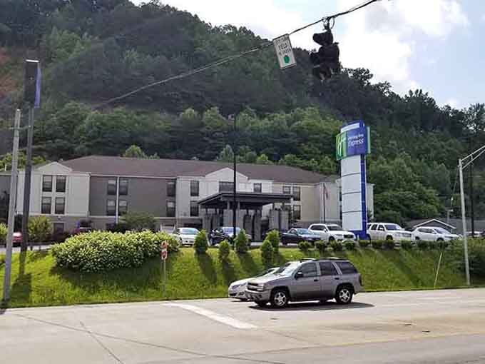 Hospitality awaits with those mountains as your backdrop, making every stay feel like an adventure.