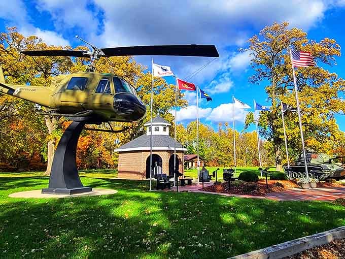 Community parks with playground equipment where kids can actually be kids without helicopter parents hovering constantly.