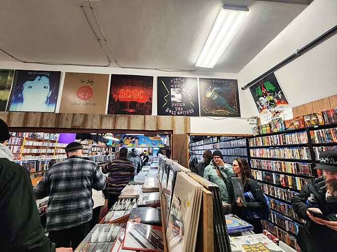 The energy of fellow diggers creates a community vibe that no algorithm or playlist could ever hope to replicate.