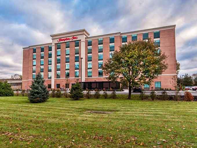 Modern comfort meets practical hospitality where the continental breakfast actually includes something beyond stale muffins and regret.