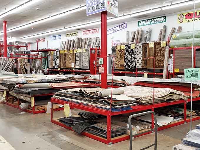 Area rugs in every pattern imaginable let you redecorate on a whim instead of a carefully planned budget.