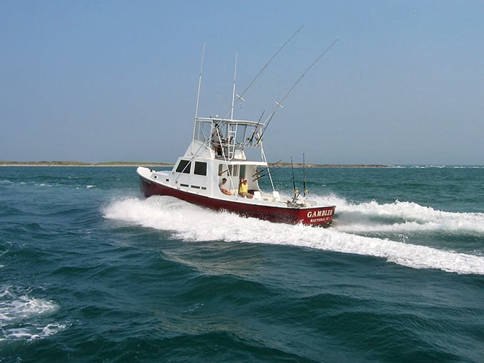 A charter boat heads out daily, chasing fish and fulfilling dreams of the one that didn&rsquo;t get away.