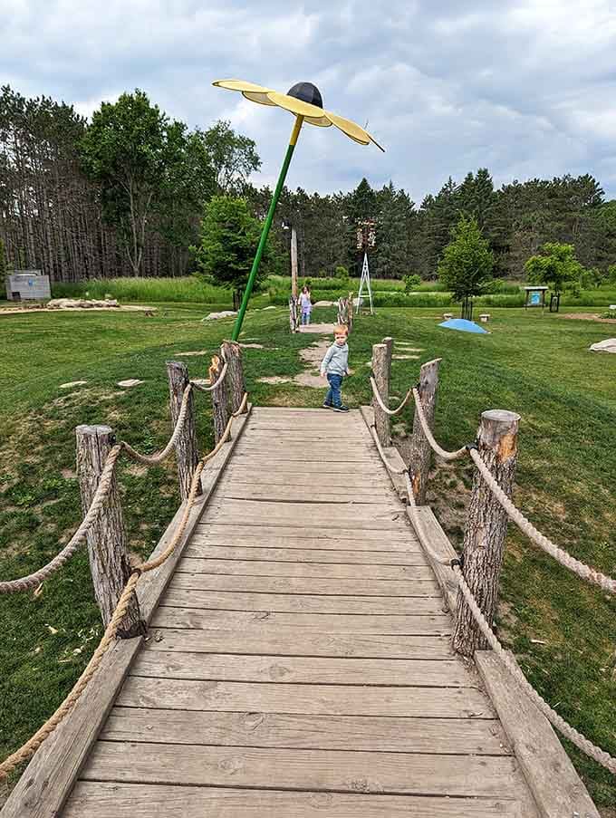Interactive play areas where kids learn about nature while burning off that endless energy.