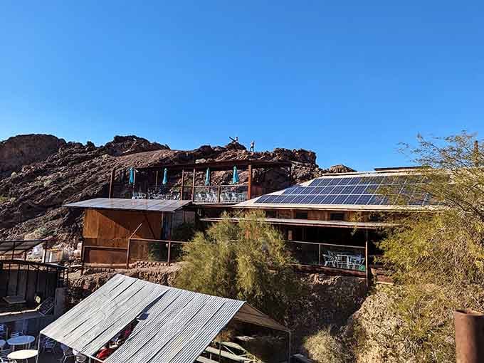 The Desert Bar's quirky solar-powered setup is exactly the kind of unexpected gem Parker specializes in.