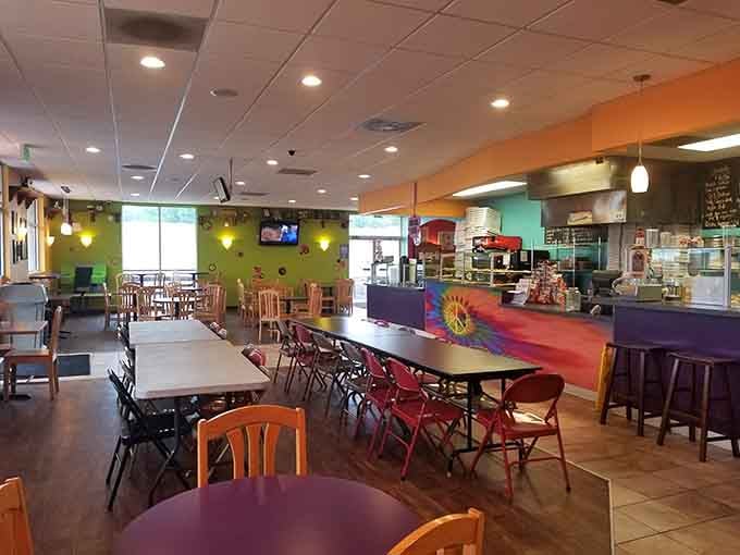 Multiple seating areas mean whether you're solo or bringing the whole crew, there's a perfect spot waiting for you.