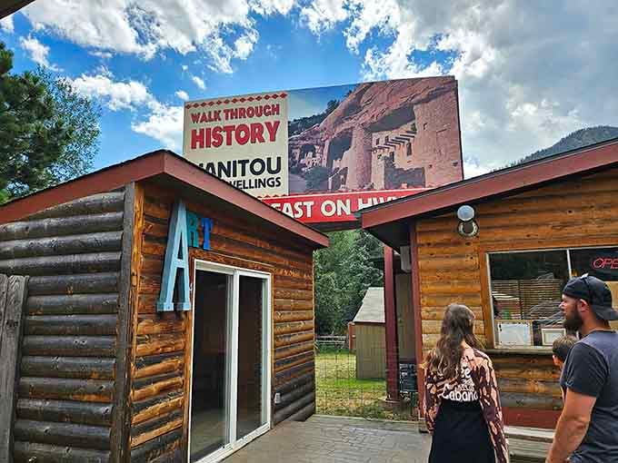 The neighboring art shack adds creative flair to your pickle pilgrimage, because culture and cucumbers mix beautifully.