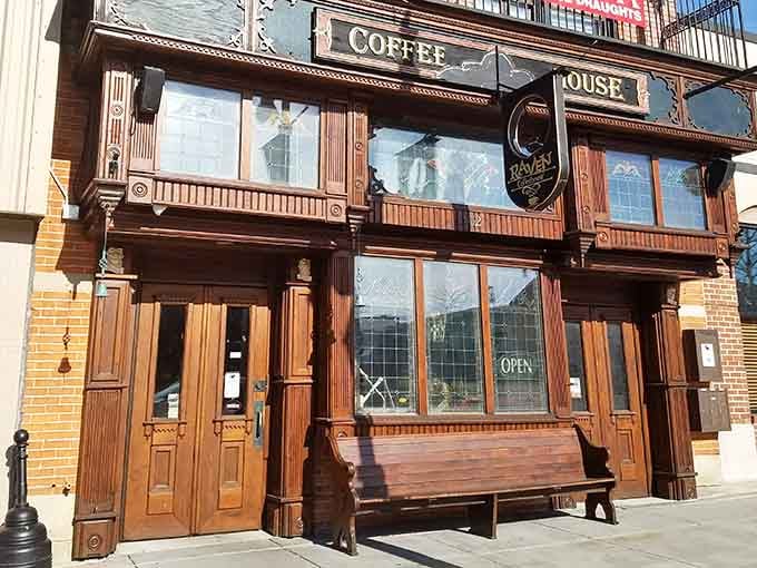 Raven Caf&eacute;'s gorgeous storefront proves Port Huron takes its coffee culture seriously without the pretentious price tags.