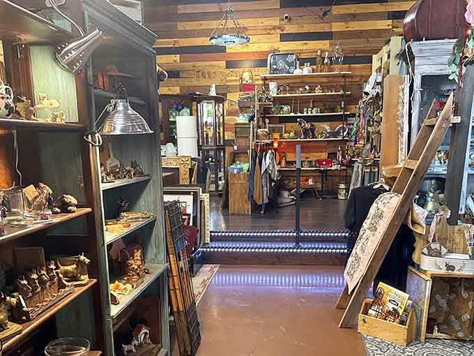 Local shops packed with treasures and character, the kind of browsing experience Amazon just can't replicate no matter how hard it tries.