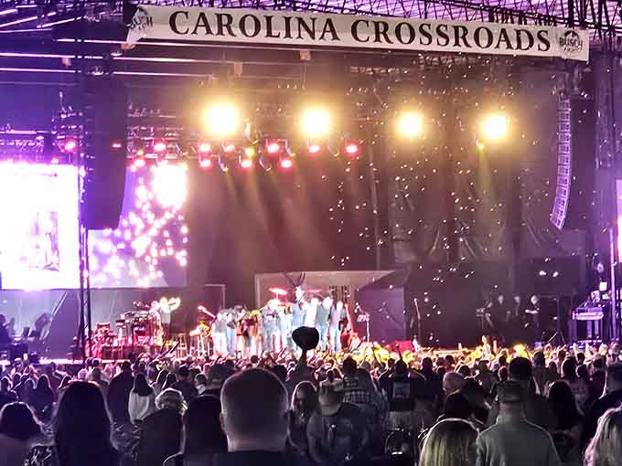 Carolina Crossroads Amphitheatre hosts concerts proving great music doesn't require overpriced stadium beer to enjoy fully.