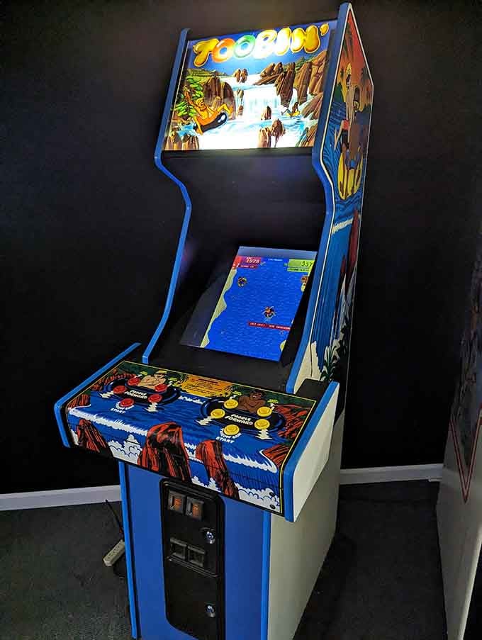 Toobin' takes you down rapids without getting wet, which is honestly the best way to experience white water when you're wearing your good shoes.