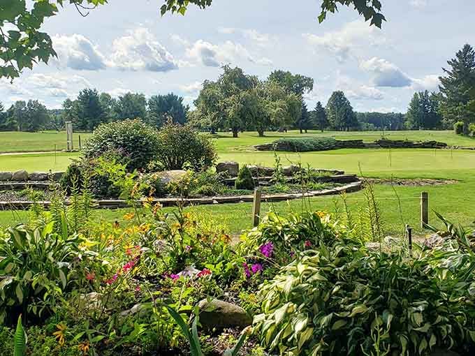 Bedford Creek Golf Course spreads across lush green fairways where your score matters less than the scenery.