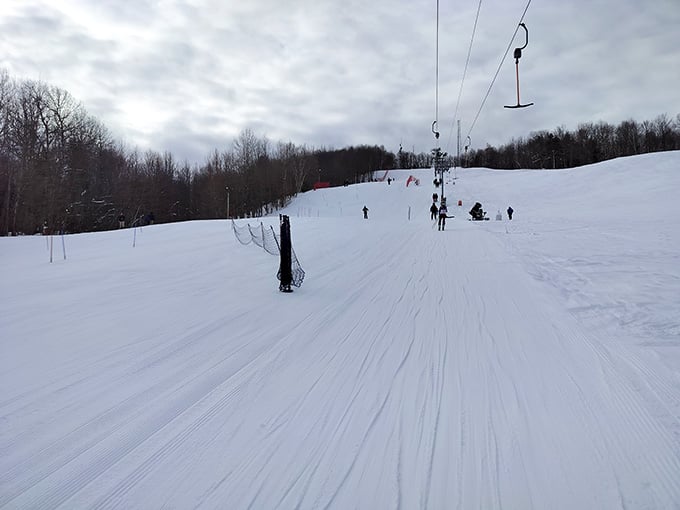 Mount Pisgah Ski Area offers winter fun without the lift ticket prices that require a second mortgage to afford.