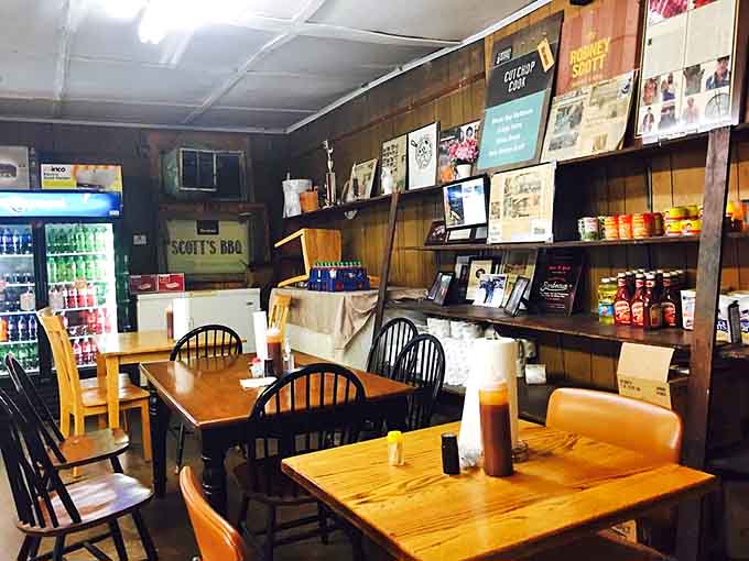 Simple wooden tables and honest hospitality create the perfect setting for experiencing South Carolina's finest whole-hog barbecue tradition.