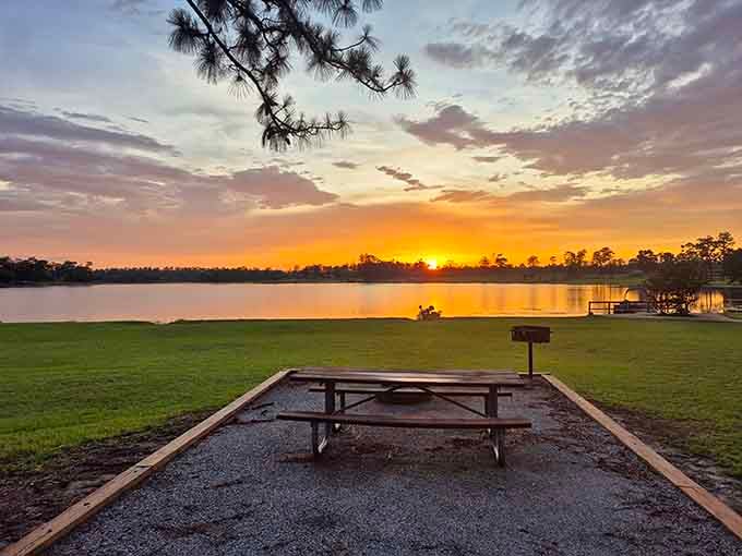 Sunsets at Seminole paint the sky in colors that would make any artist weep with envy and reach for their camera.