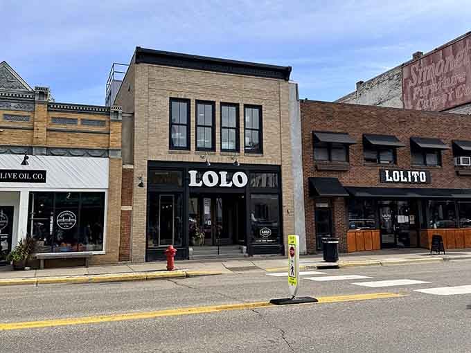 Modern dining options like LoLo balance out all that vintage shopping with food that's decidedly from this century.