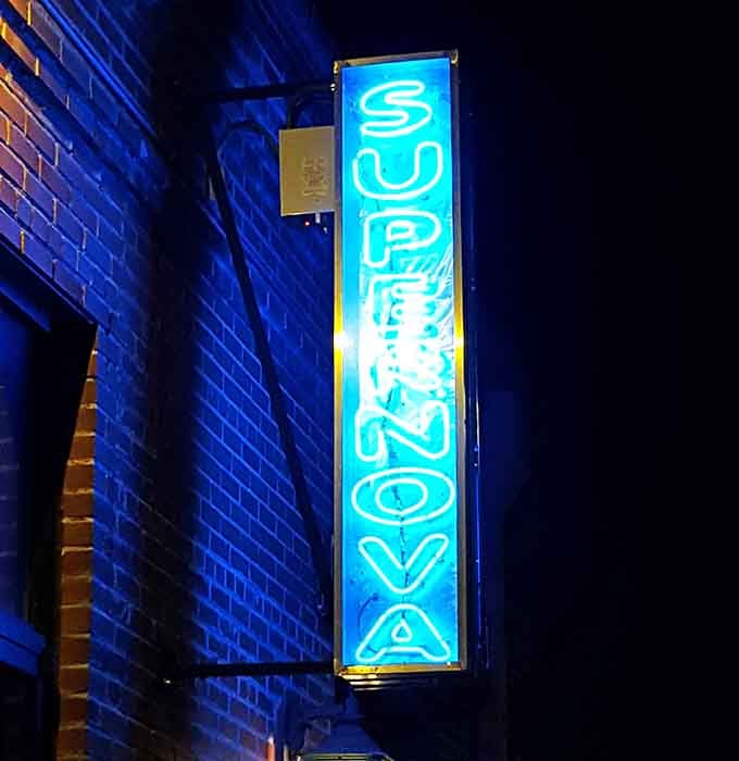 The glowing Supernova sign beckons like a beacon for anyone seeking refuge in retro gaming glory.