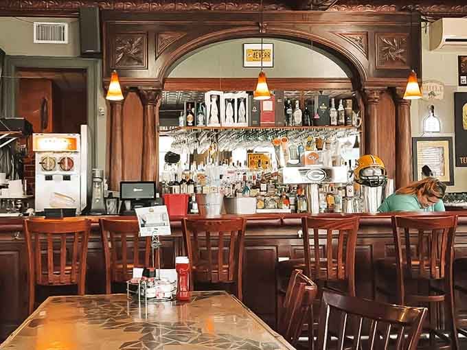 The classic bar beckons with the promise of cold drinks and the kind of hospitality Wisconsin does best.