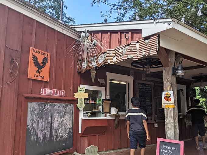 The order window where magic happens and calories mysteriously stop counting for the day ahead.