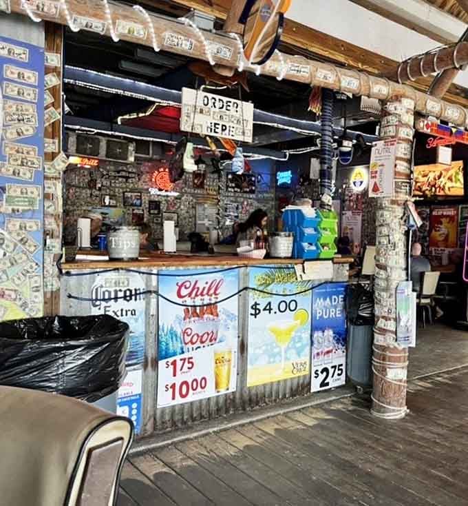 Order here, pay cash, receive happiness, it's a simple transaction that's been perfecting itself for years at this counter.