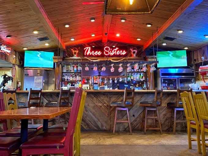 The bar beckons with that perfect blend of neighborhood hangout and destination worthy of the drive.