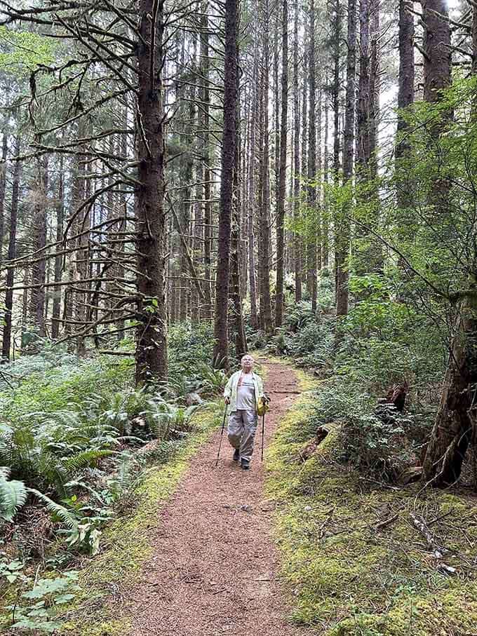 Every hiker on this trail shares the same expression: peaceful contentment mixed with "why didn't I do this sooner?"