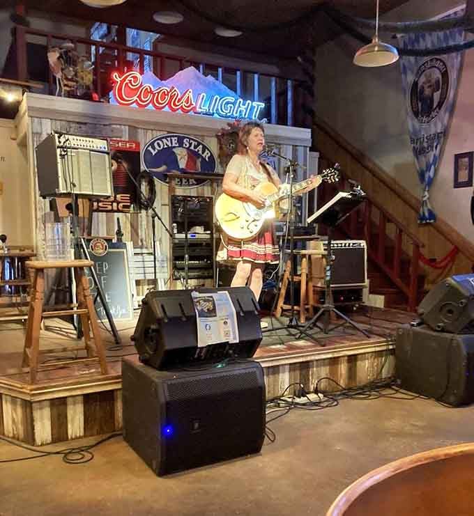 Live music transforms dinner into an event, because good food deserves a soundtrack that isn't just your happy chewing.