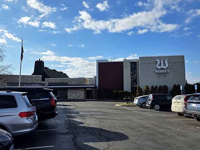 A full parking lot at Weber's is basically a Michelin star in its own right, honestly speaking here.