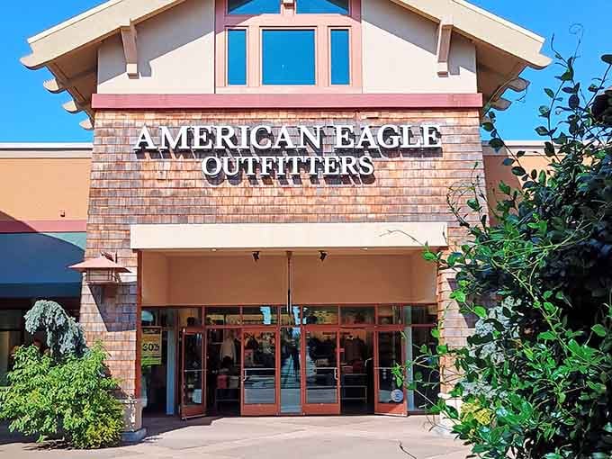 American Eagle Outfitters offers casual cool for the whole family, because everyone deserves comfortable jeans at reasonable prices, right?