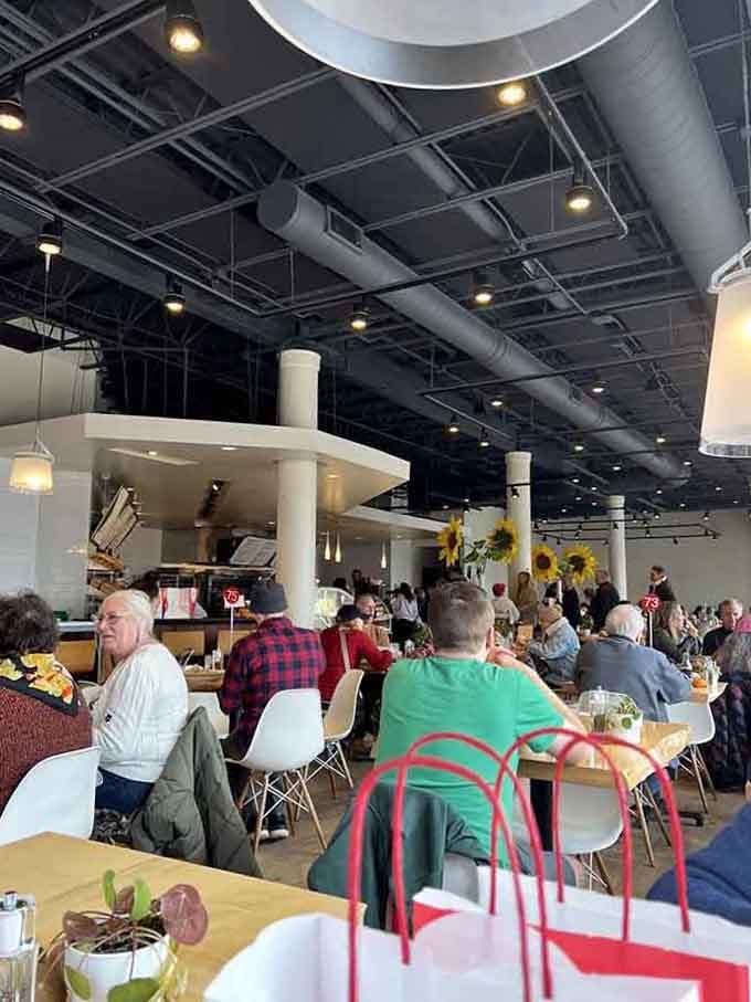 A full house of happy diners is always the best review any restaurant could ever hope for.