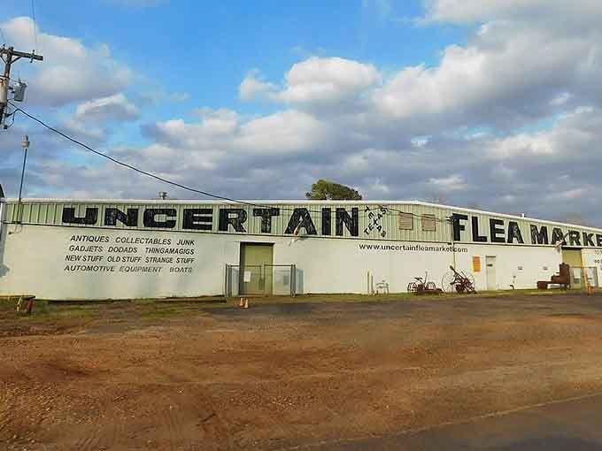 This massive flea market building promises treasures inside that span generations, from your childhood memories to your grandparents' keepsakes.