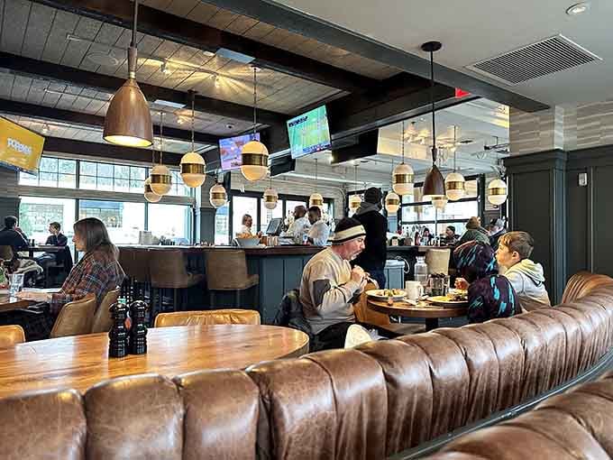 Real people enjoying real meals in a space that understands dining out should feel special, not stuffy or rushed.