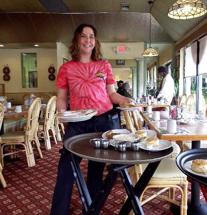 Friendly service delivering those astronomical portions with a smile that says "yes, you ordered correctly" every time.