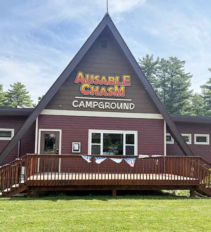 The campground where you can sleep near geological wonders and wake up ready for more Adirondack adventures tomorrow.