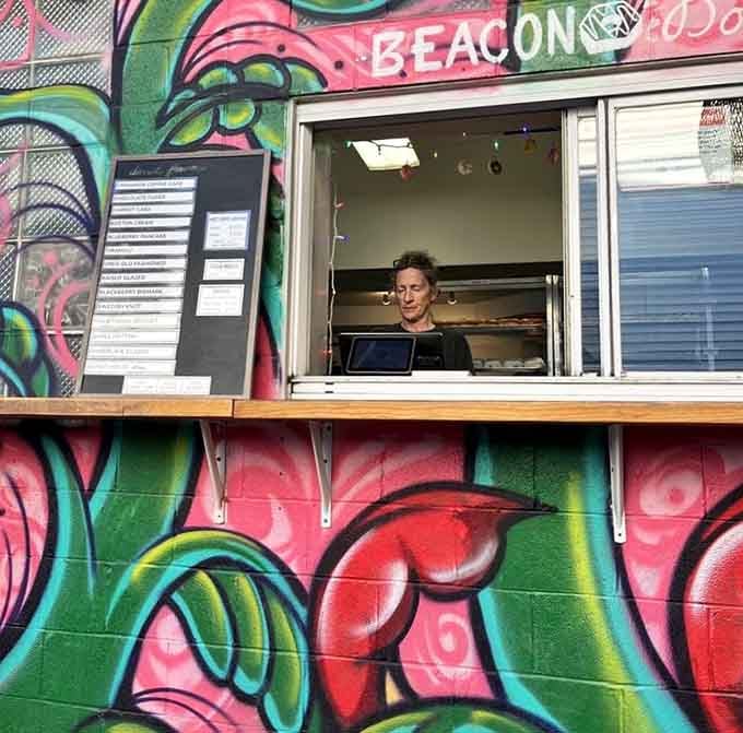 Behind every great doughnut is someone who wakes up early to make your day infinitely better than expected.